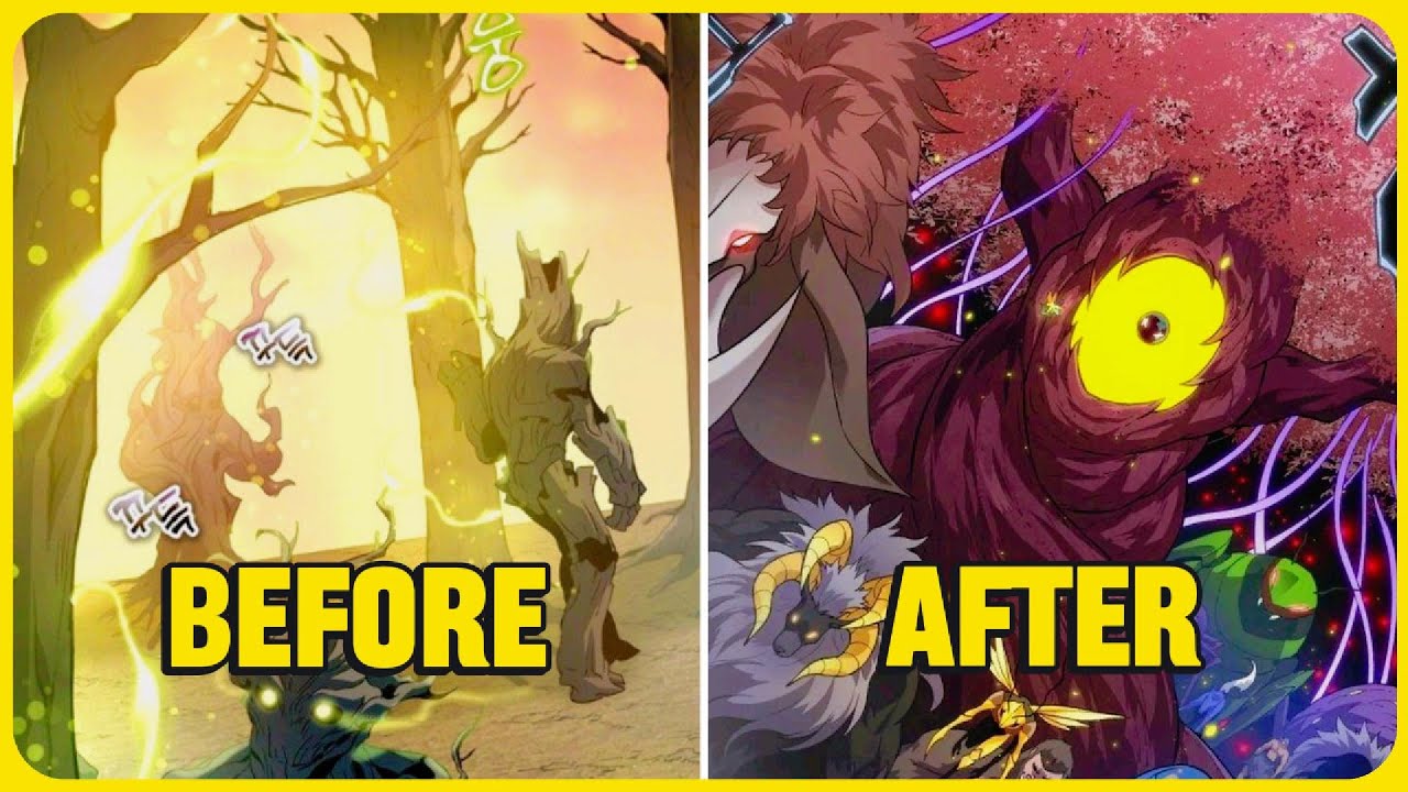 From ORDINARY TREE To GOD of the FOREST With EVOLUTION POINTS | Manhwa ...