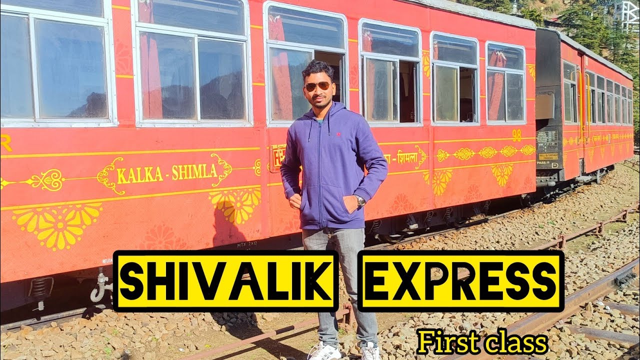 Shivalik Deluxe Express -Kalka to Shimla Toy Train - YouTube