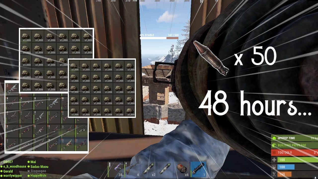 all THIS in 48 hours... | Rust - YouTube