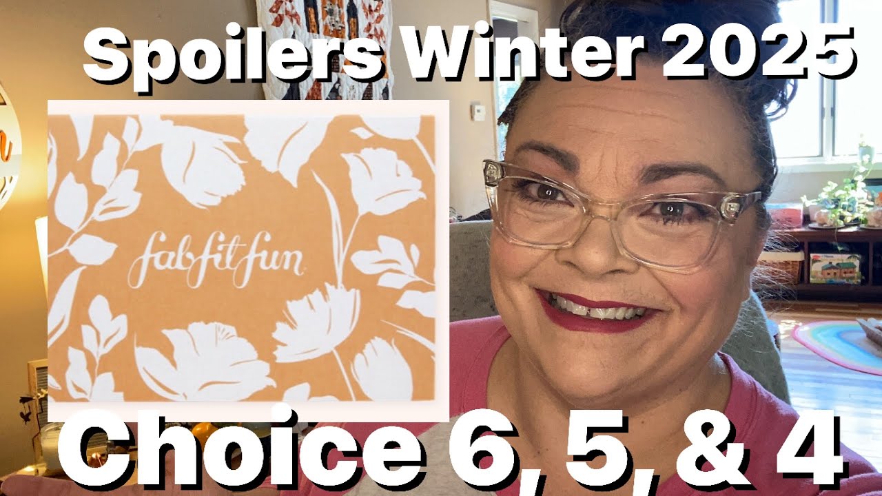 FabFitFun Winter 2025 Spoilers - Categories 6,5,& 4 + $20 off - YouTube