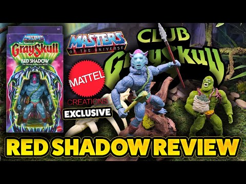Motu Origins Club Grayskull Exclusive Red Shadow REVIEW!
