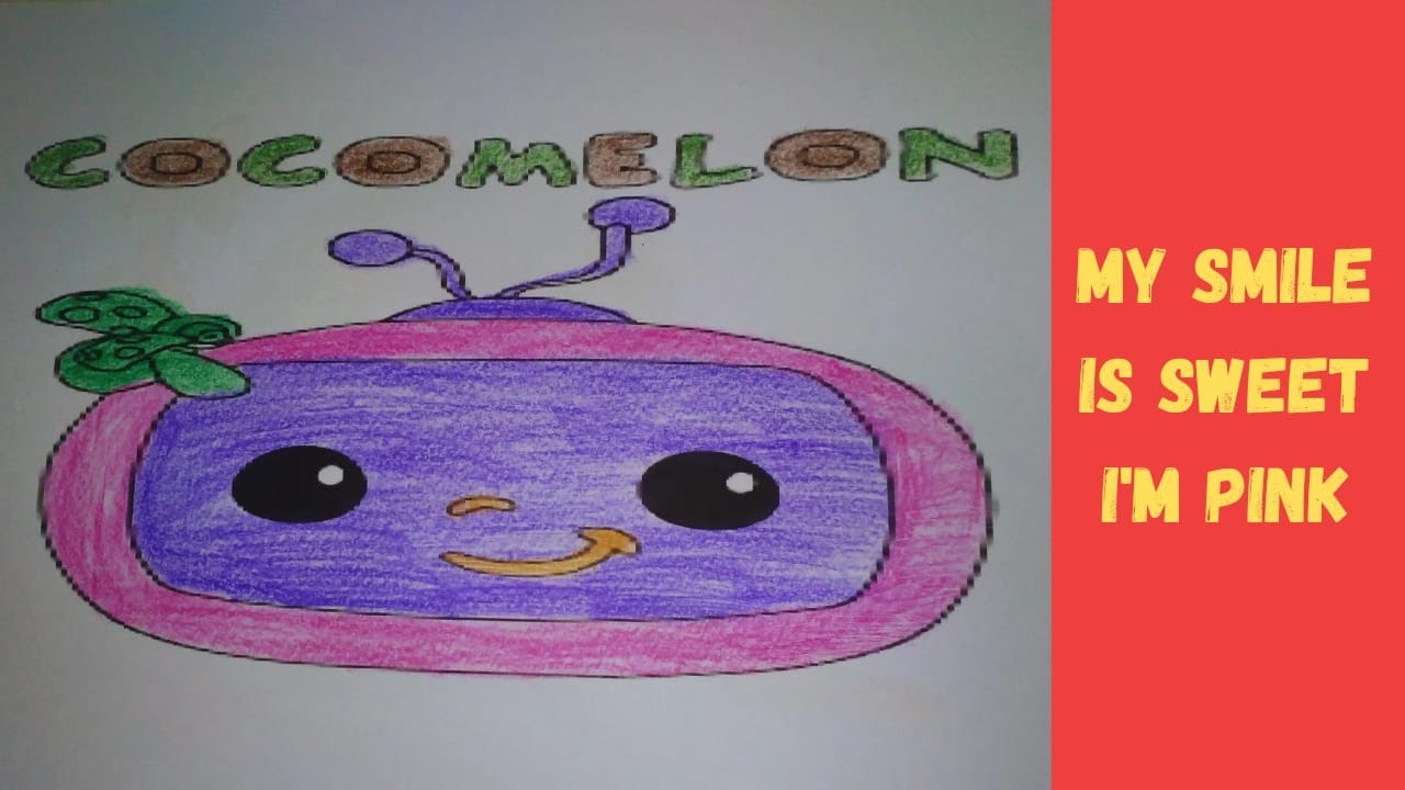 COCOMELON COLORING | MY SMILE IS SWEET, I'M PINK eps 250 - YouTube