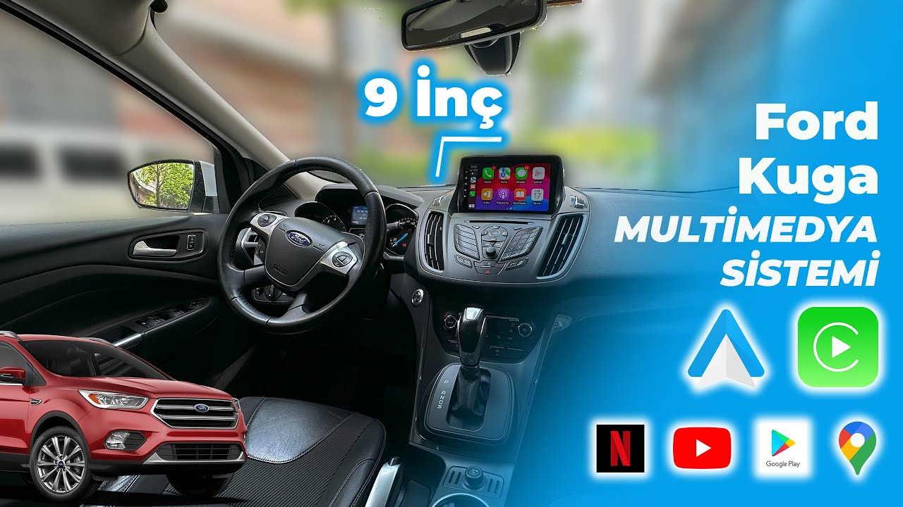 Ford Kuga CarPlay ve AndroidAuto Destekli Android Multimedya Sistemi 22 ...