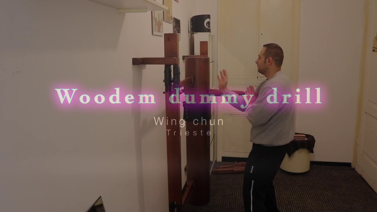 Wooden Dummy Drill - Wing Chun - YouTube
