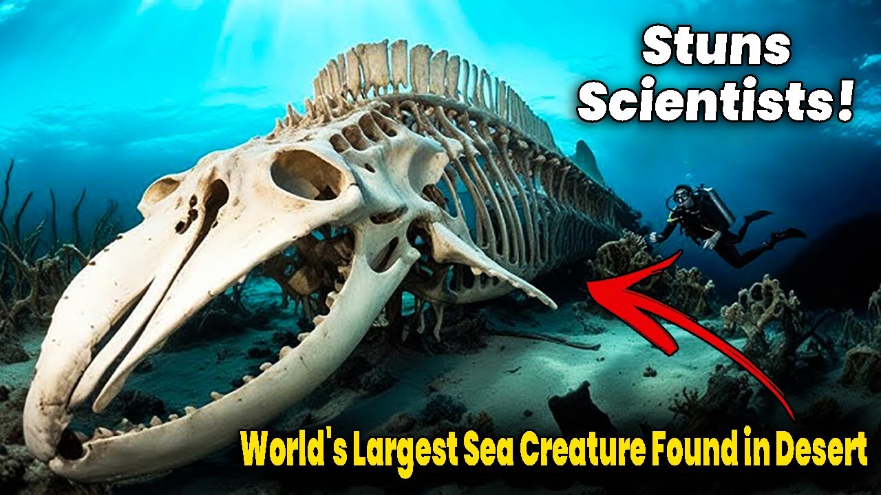 World's Largest Sea Creature Found in Desert Stuns Scientists! - YouTube
