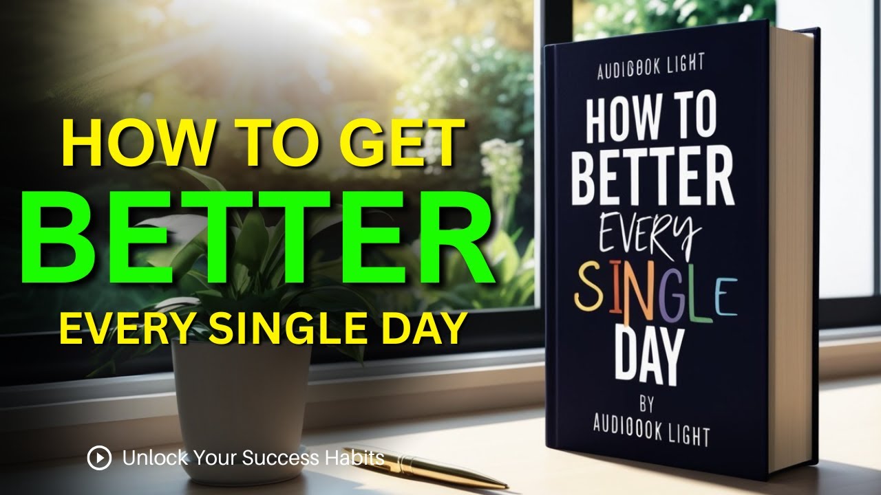 How to Get BETTER Every Single Day - Full Audiobook for Self ...
