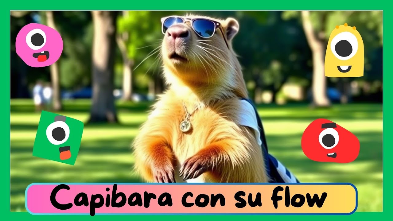 Capibara con su Flow 😎 - El Capibara con mas flow del mundo. - YouTube