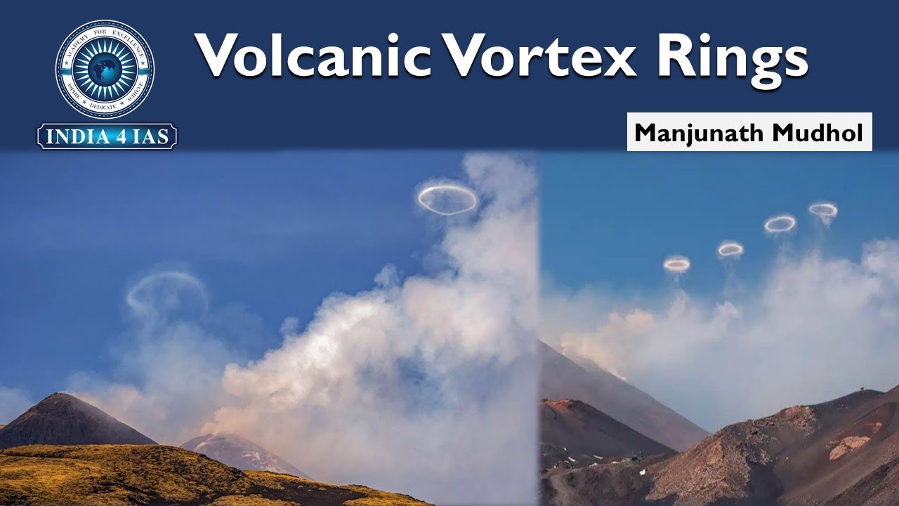 Italy's Mount Etna blows a rare "Volcanic Vortex Rings" | Volcanos ...