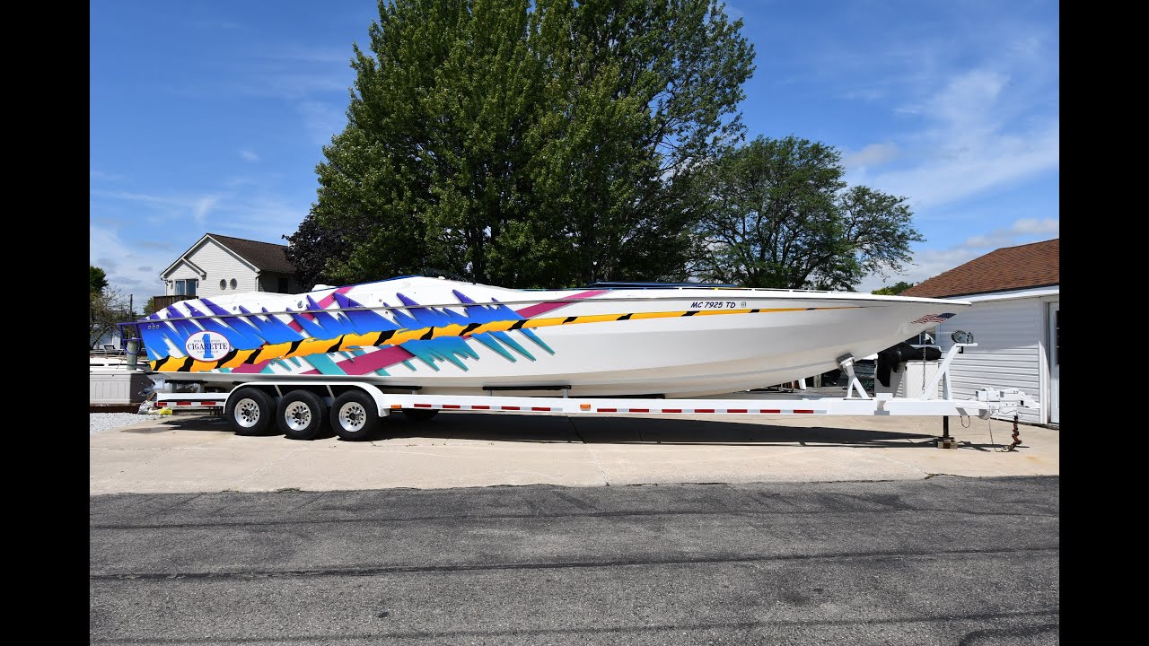 2000 Cigarette 42 Tiger; SOLD - YouTube