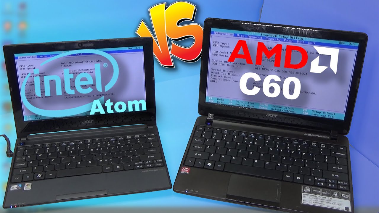 AMD's Atom Netbook Alternative. AMD C60 vs Intel Atom N450 Acer Aspire ...