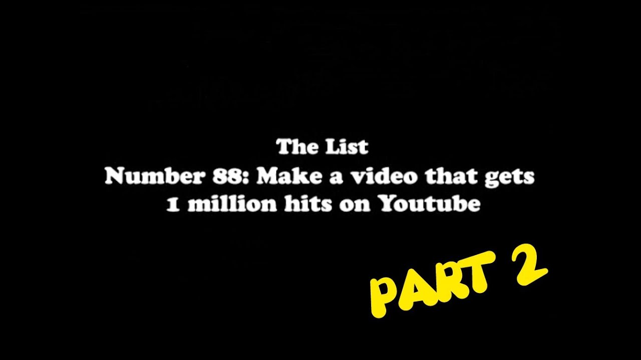 The List Episode 5: Part 2 - YouTube