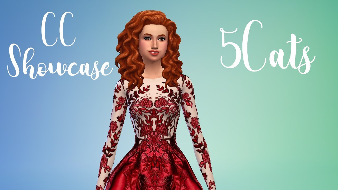 Sims 4 CC Showcase - 5 Cats - YouTube
