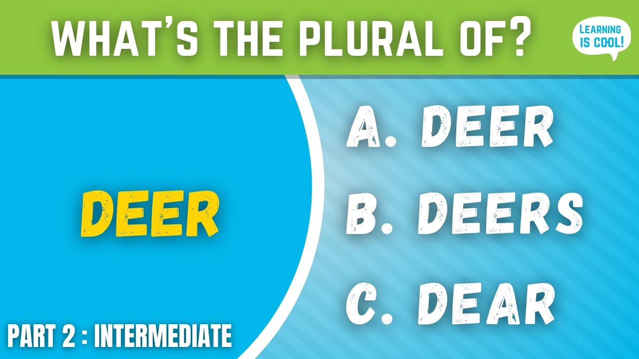 What's The Plural Of? WORD GAME | Plural Form Challenge Part 2 | Learn ...
