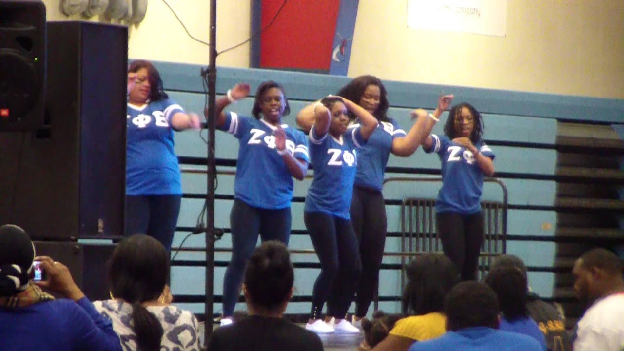 SGRHO Stroll Competition 2013: Zeta Phi Beta Strolling - YouTube