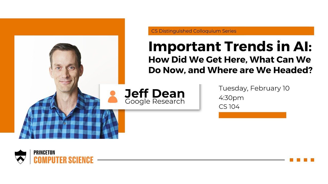 Distinguished Colloquium: Jeff Dean, February 10, 2026 - YouTube
