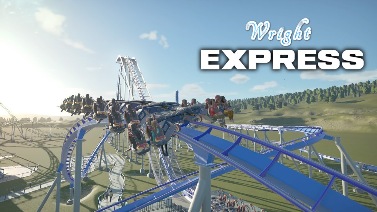 Wright Express - Cedar Rapids Theme Park - Planet Coaster (B&M Wing ...