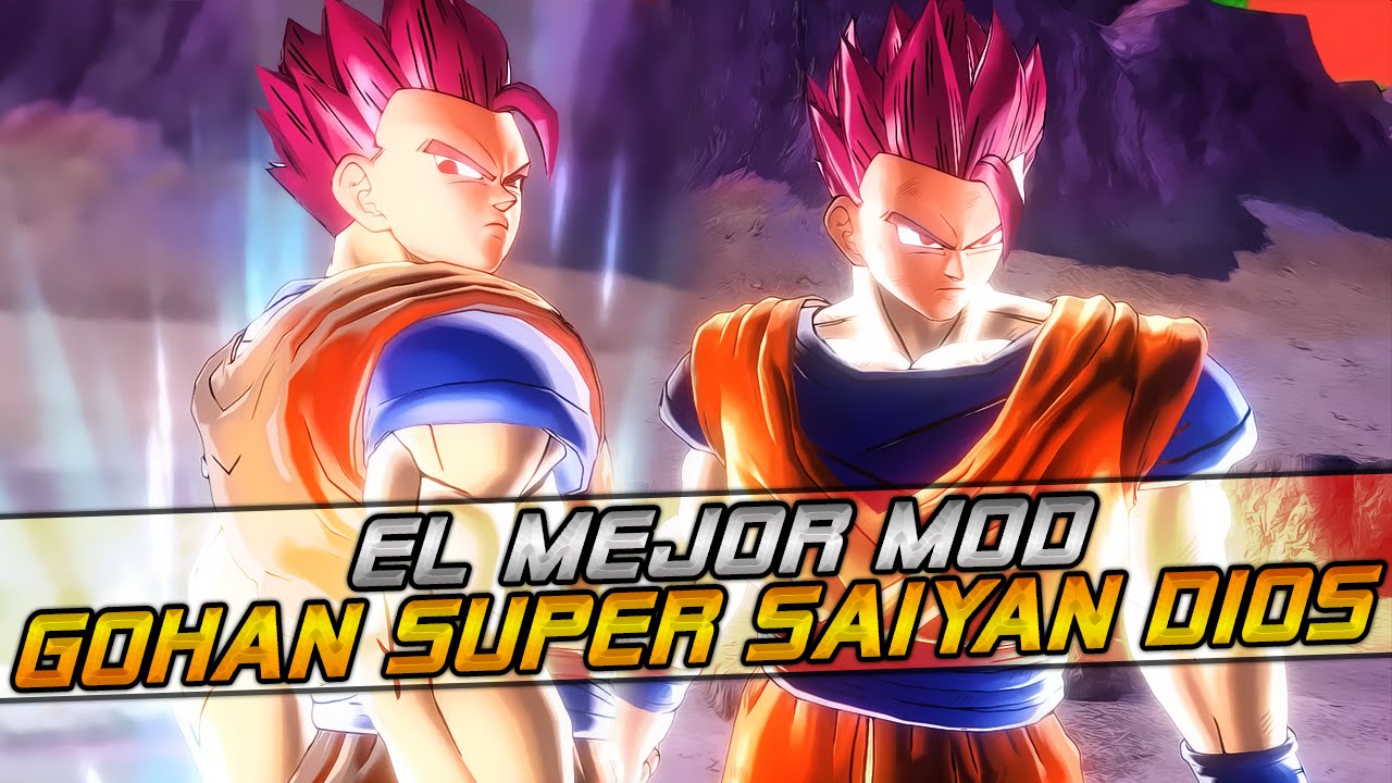 ¡GOHAN SUPER SAIYAN DIOS! | XENOVERSE (EL MEJOR MOD) - YouTube
