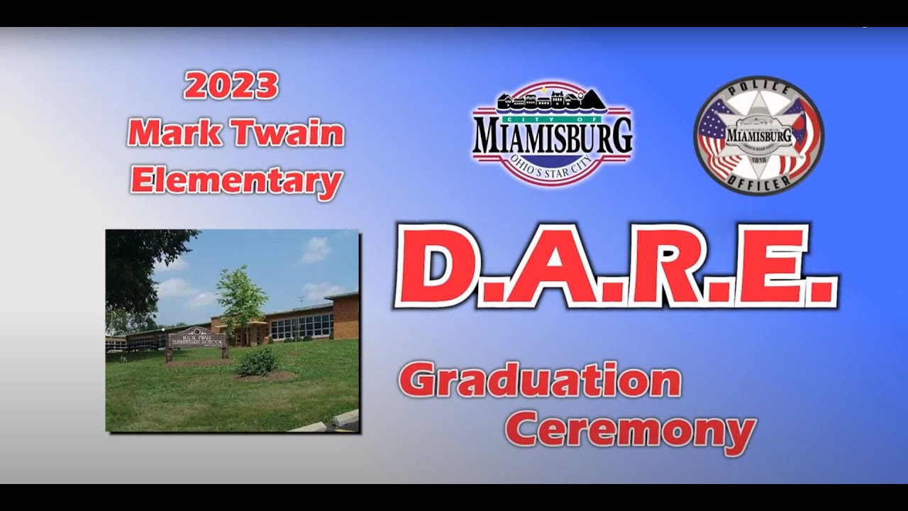 2023 Mark Twain Elementary DARE Graduation Ceremony - YouTube