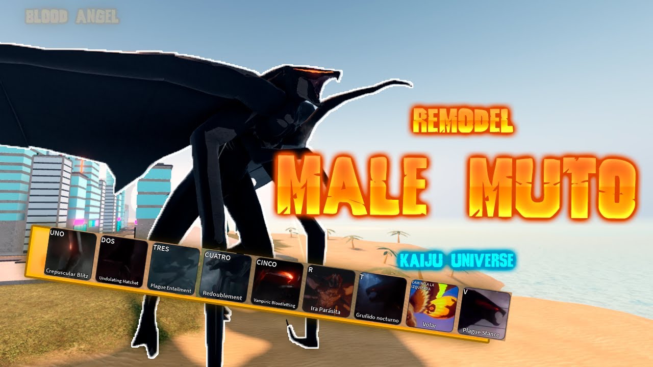 MALE MUTO REMODEL! REVIEW Y HABILIDADES! KAIJU UNIVERSE ! GAMEPLAY EN ...