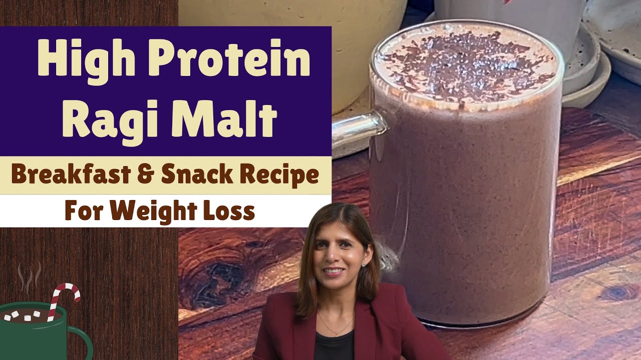 Ragi Malt Recipe | Healthy High Protein ( 28g) Millet Winter Breakfast ...