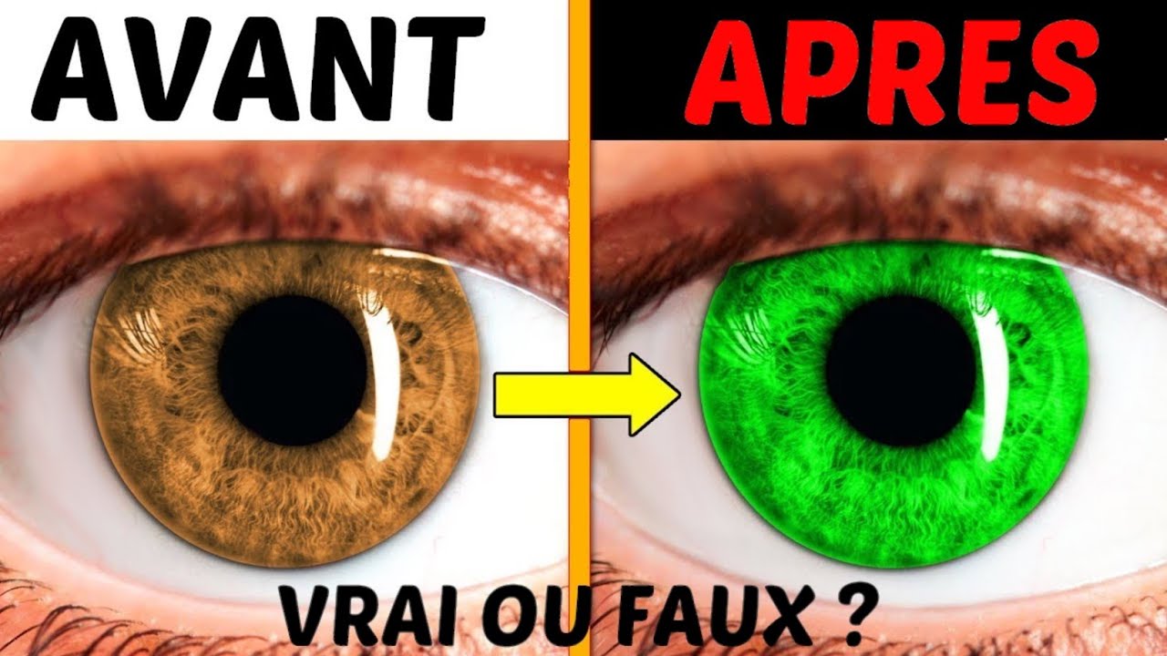 Cette vidéo va changer la couleur de vos yeux !! 🤯 (VRAI !) - YouTube