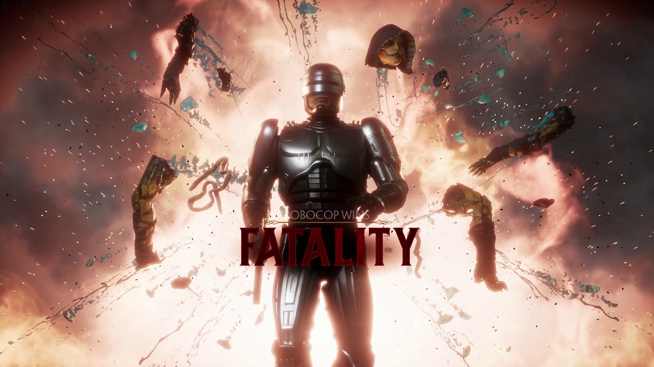 Mortal Kombat 11 Robocop Fatality 2 - YouTube