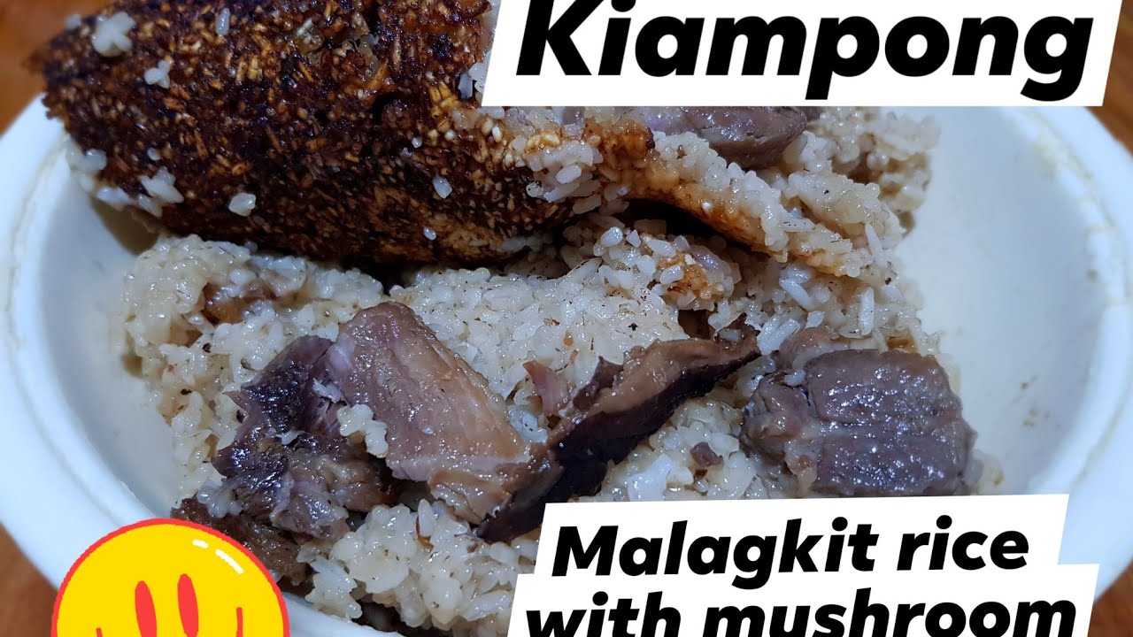 Kiampong | Malagkit rice with mushroom and pork | Kai Kai's Vlog - YouTube