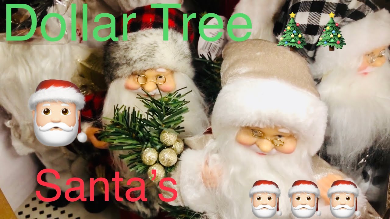 Dollar Tree Plus Section Santa's | So many adorable Santa's 🎅🏻 Shop ...