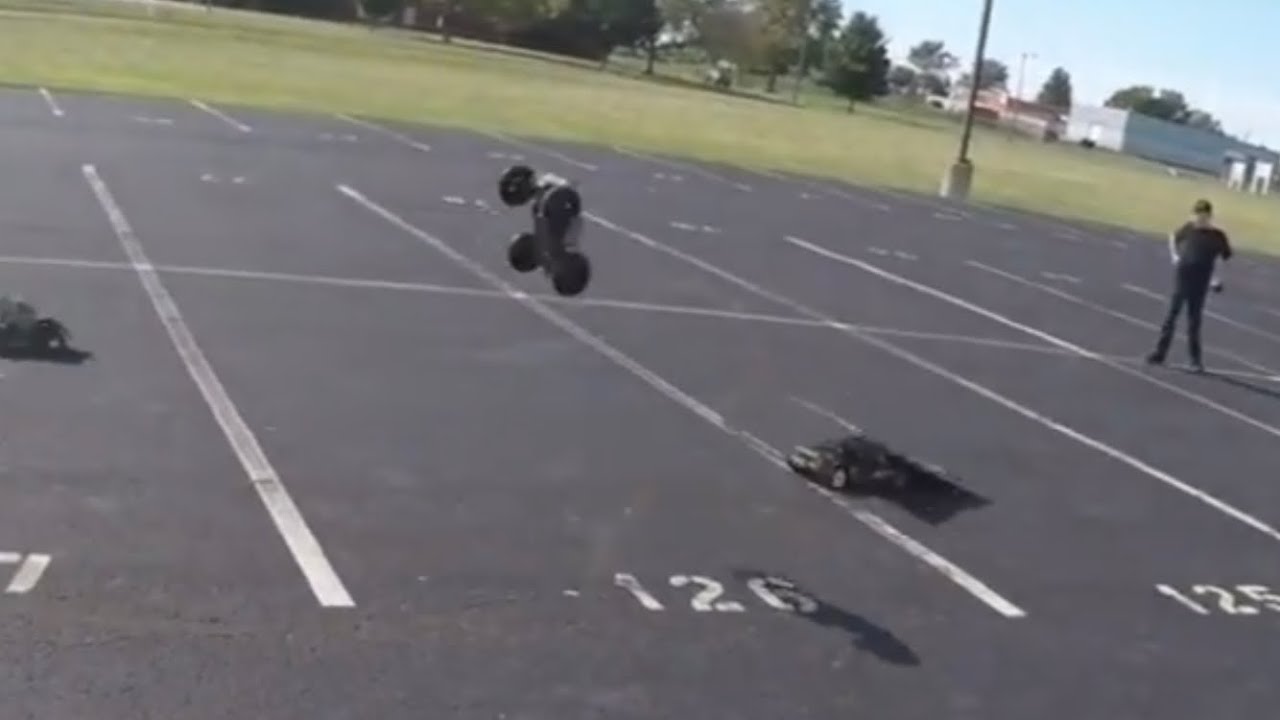 Arrma Infraction Driving Ramp Car! - YouTube
