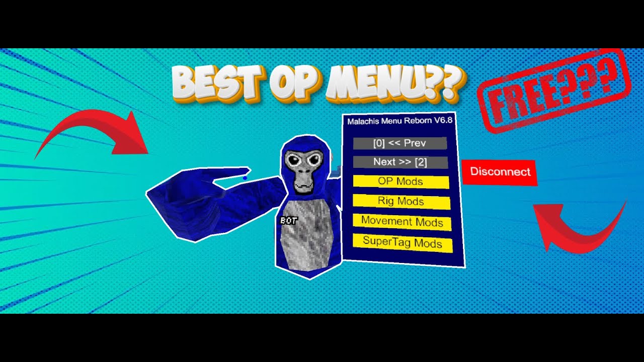 ⭐Showcasing The Malachi Menu in Gorilla Tag⭐ - YouTube