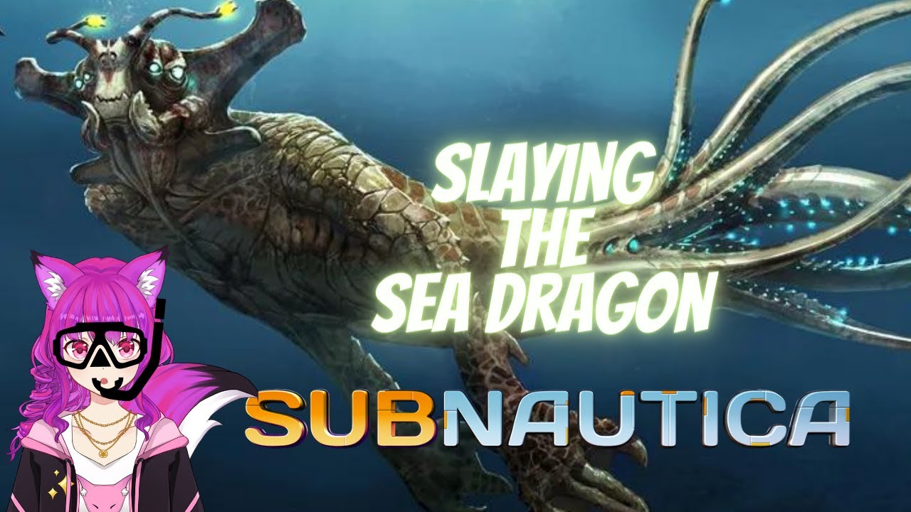 Slaying the Sea Dragon & Building the Neptune Rocket【Subnautica】 - YouTube