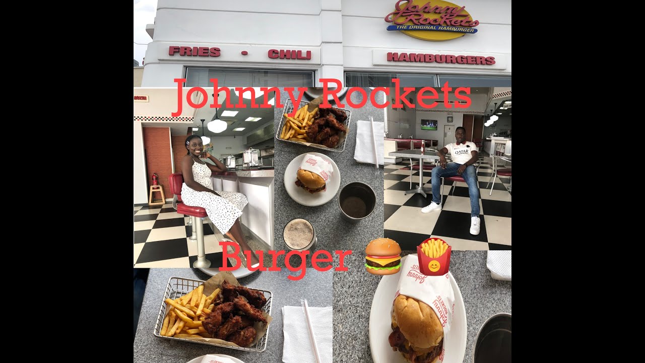 BEST BURGER IN LAGOS??? JOHNNY ROCKETS REVIEW|| MUKBANG FEATURING ...