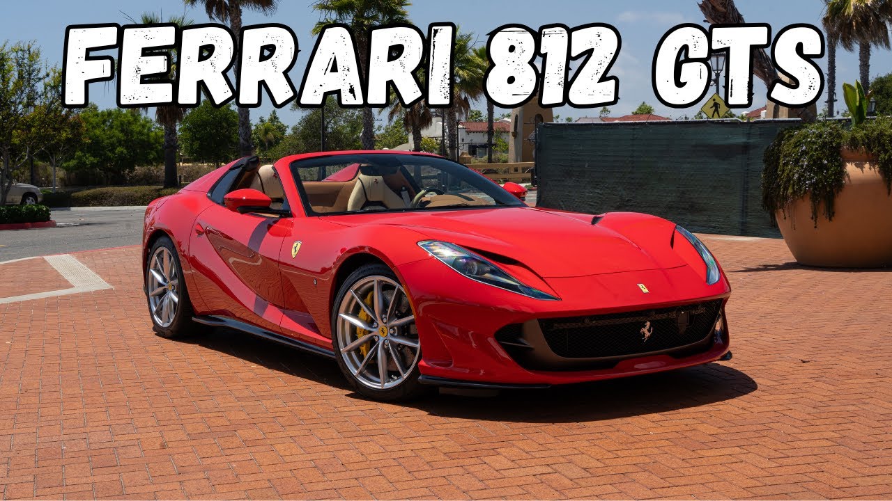 The Ferrari 812 GTS Is A CRAZY V12 Supercar | REVIEW - YouTube