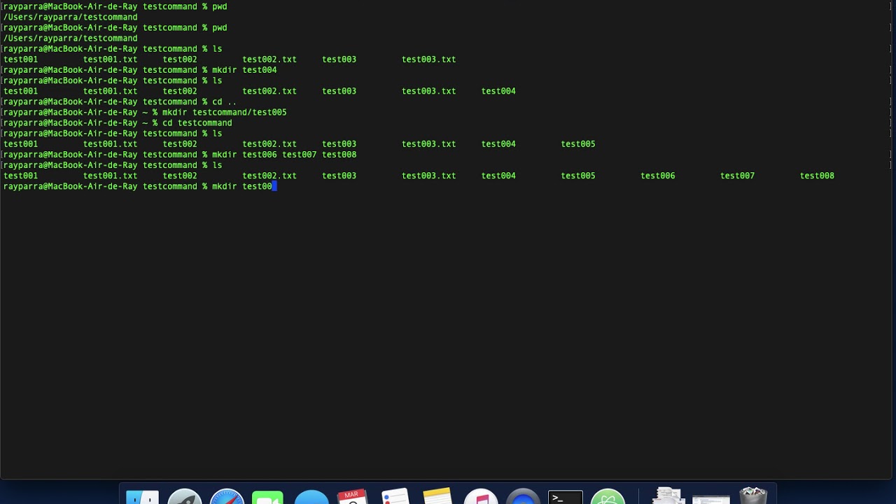 06ConociendoTerminal comando mkdir YouTube 06conociendoterminal-comando-mkdir-youtube