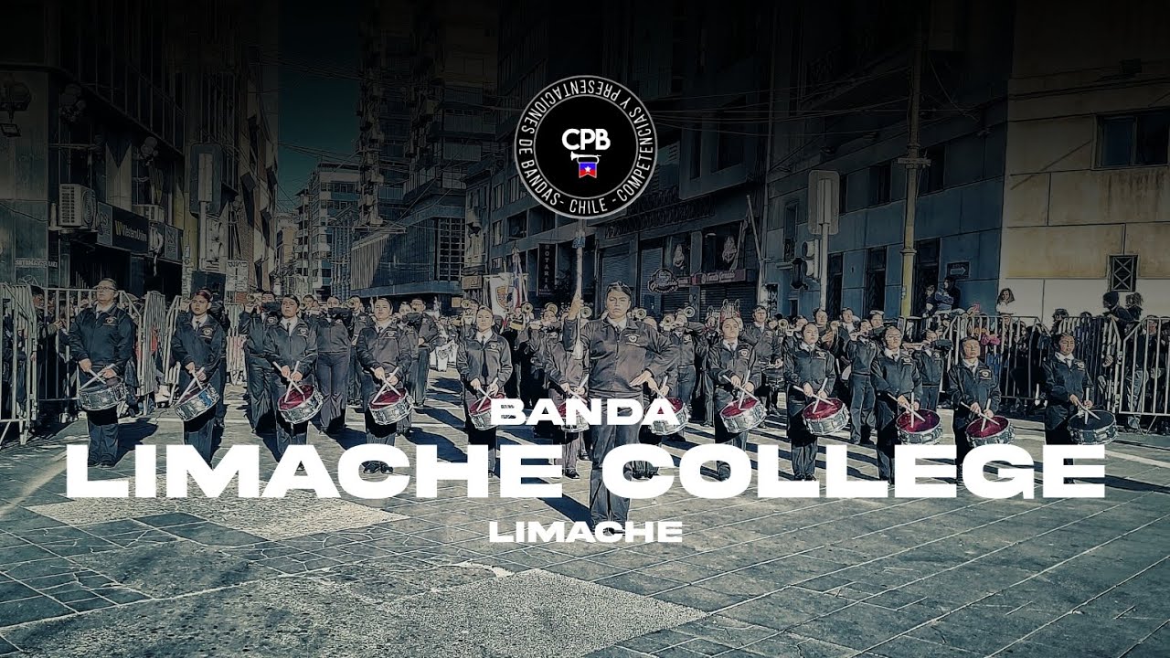 Banda Limache College de Limache | Desfile Sotomayor 2024 - YouTube