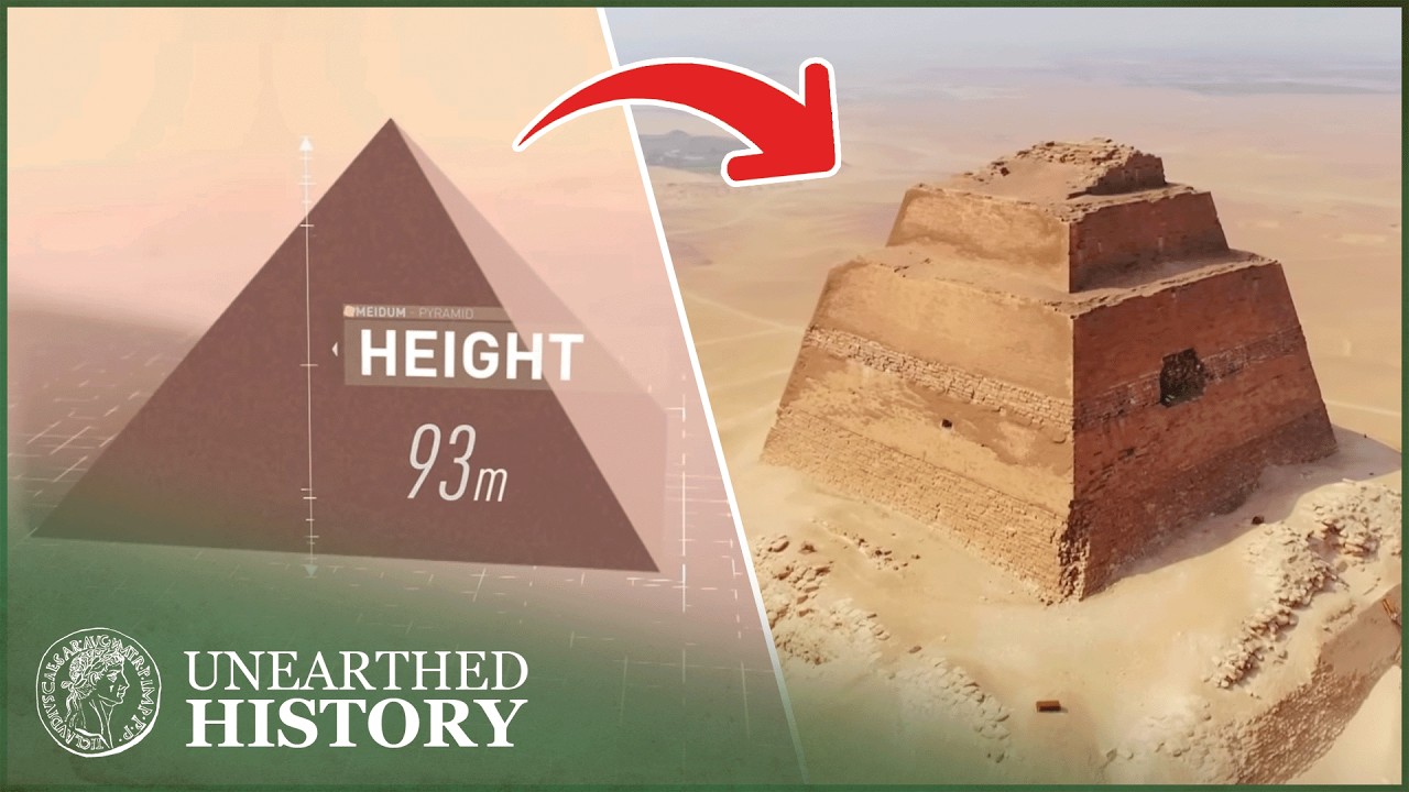 Meidum: The Ancient Mystery Of Egypt's Collapsed Pyramid - YouTube