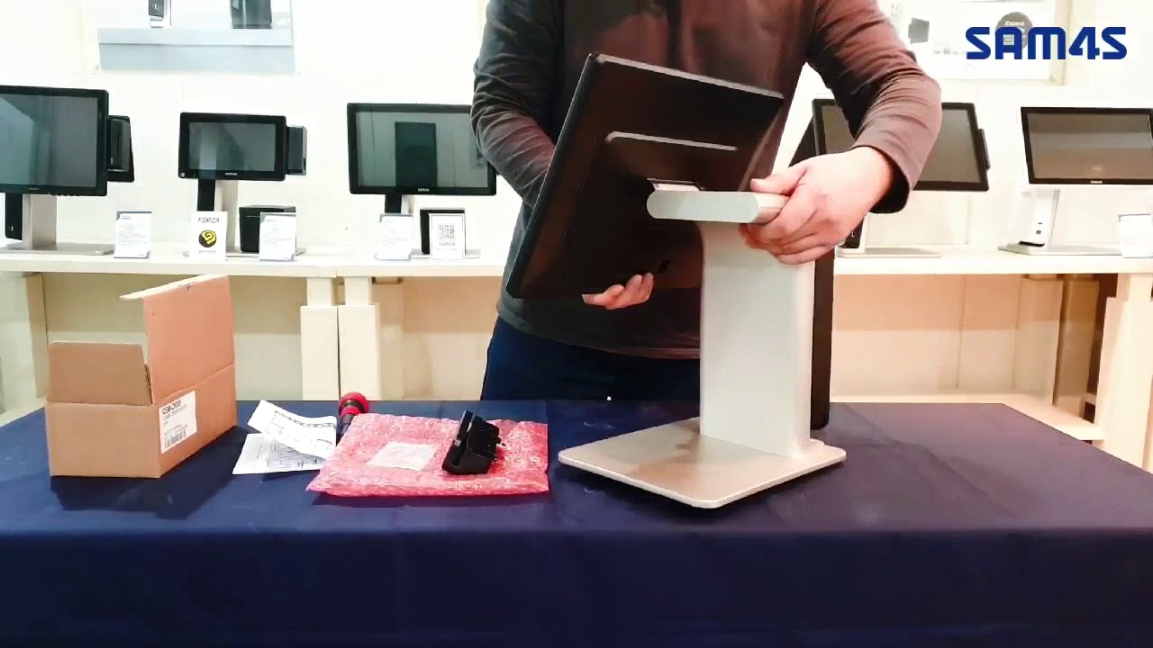[SAM4S FORZA POS] MSR Installation - YouTube