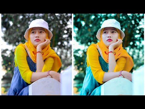 Tutorial edit foto Moody blue | Lightroom Mobile