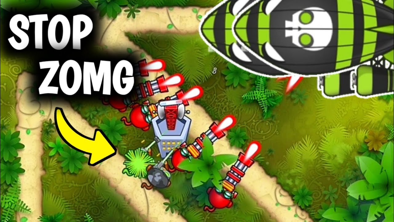 The CRIPPLE MOAB can literally STOP ZOMG in BMC... 🐵 - YouTube