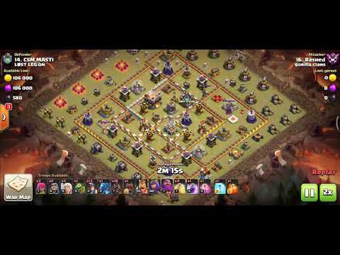 Th 11 Queen walk with HoMin attack 3* Strategy