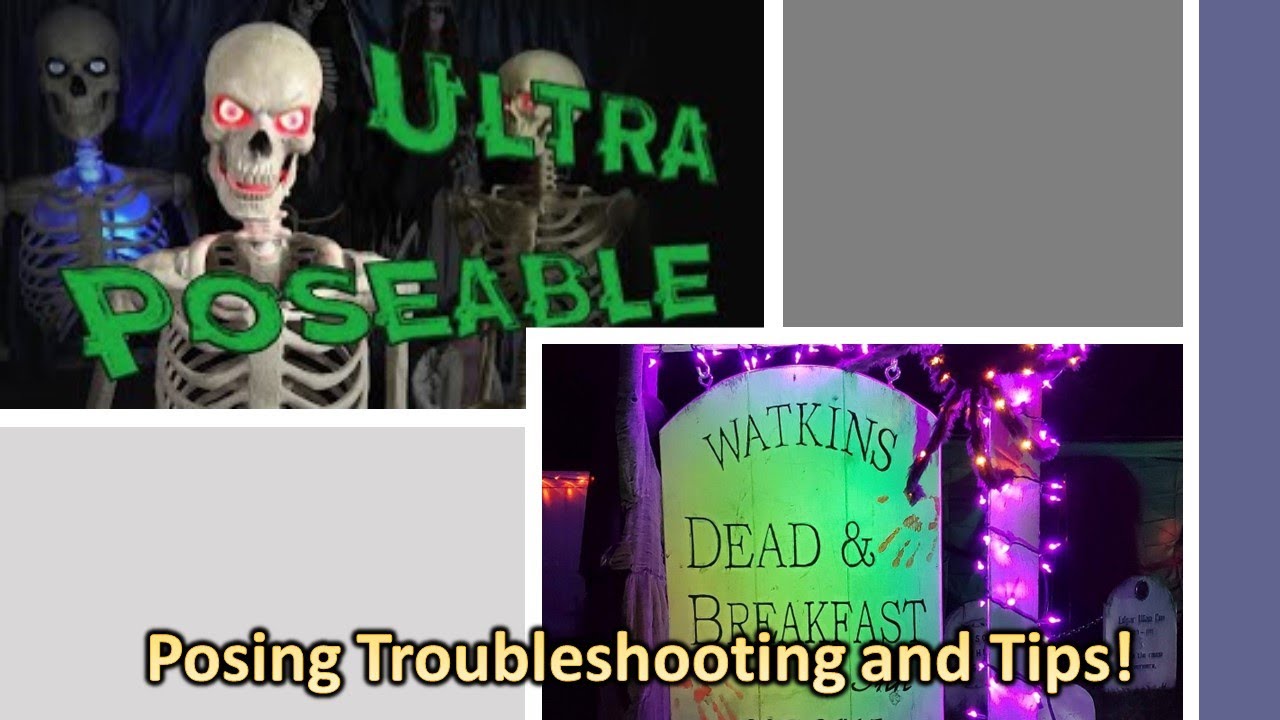 How to Setup Ultra Poseable Skeletons: Troubleshooting and Tips! - YouTube