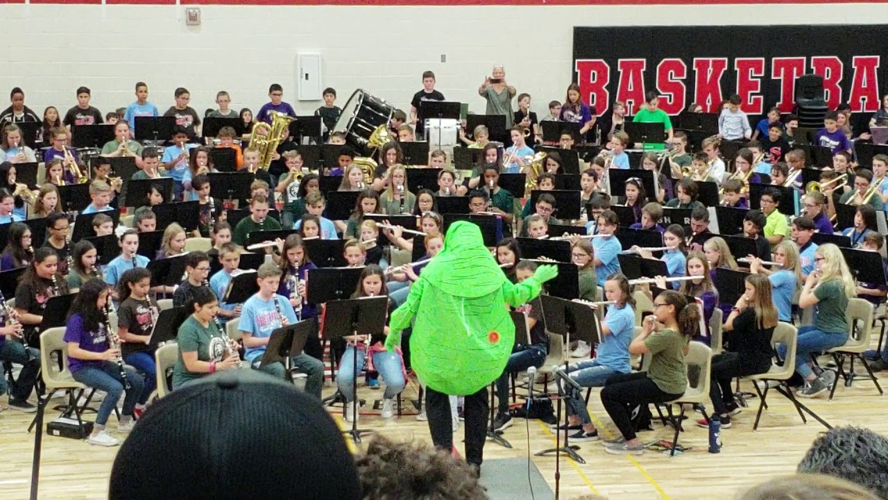 Ghostbusters slimer dance - YouTube