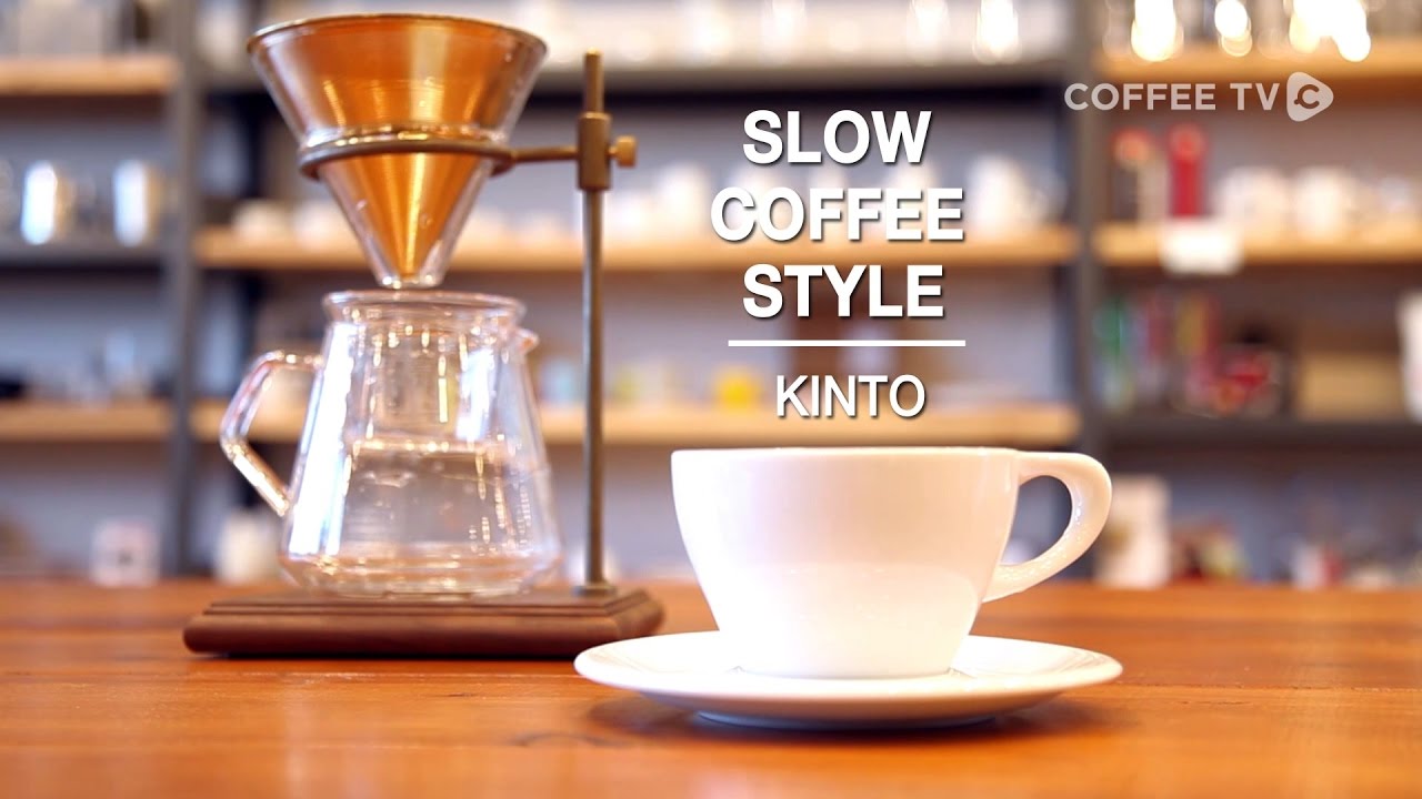【INFO】 느긋하게 핸드드립 즐기기 ' KINTO SLOW COFFEE STYLE SPECIALTY ' - YouTube