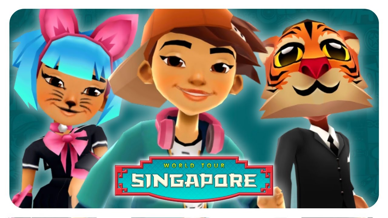 🦁 Subway Surfers Singapore 2016 (Remastered) 🌺 - YouTube