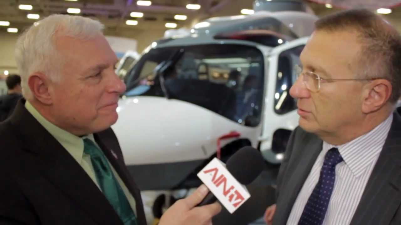 Interview with Agusta Westland CEO Bruno Spagnolini - YouTube