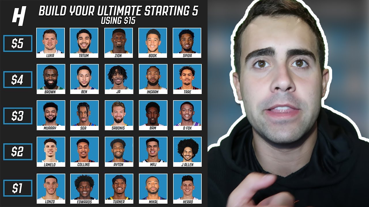 BUILD YOUR STARTING 5 WITH $15 - YouTube