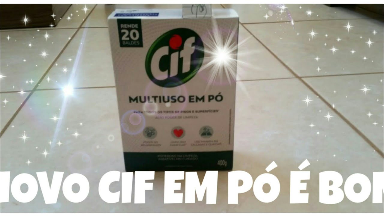 cif em pó multiuso-é bom -limpa ou nao - YouTube