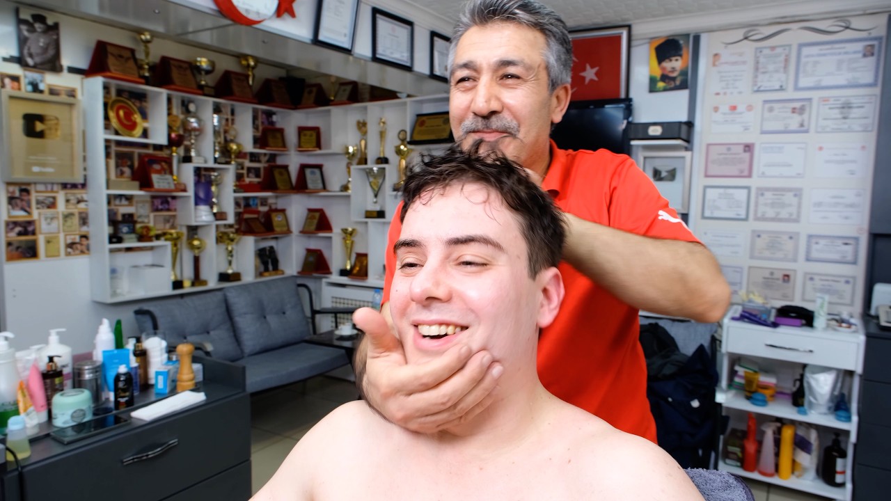 World’s Weirdest Barber CRACKS My Neck - YouTube