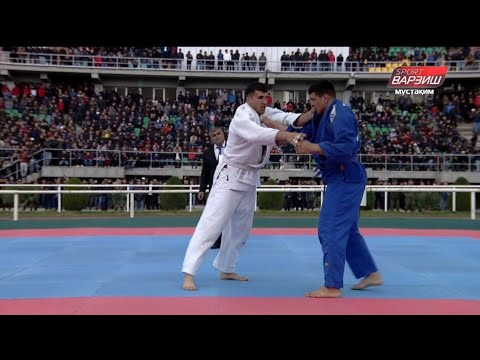 Темур РАҲИМОВ vs Шакармамад МИРМАМАДОВ, Вазни мутлақ, ФИНАЛ, Гӯштини миллӣ дар шаҳри Душанбе