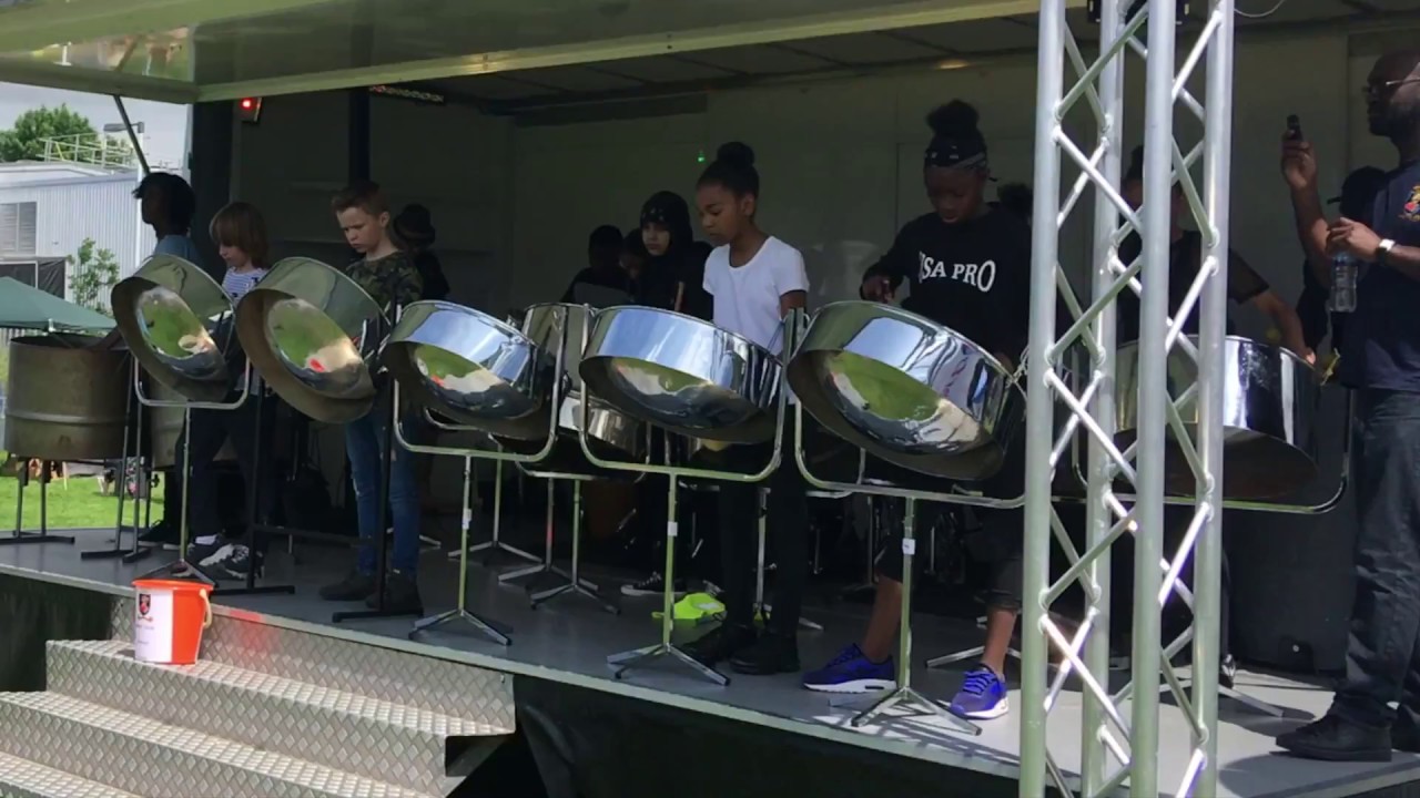 James Dixon Primary Steel Pan Band at the Penge Festival Fete 2018 ...